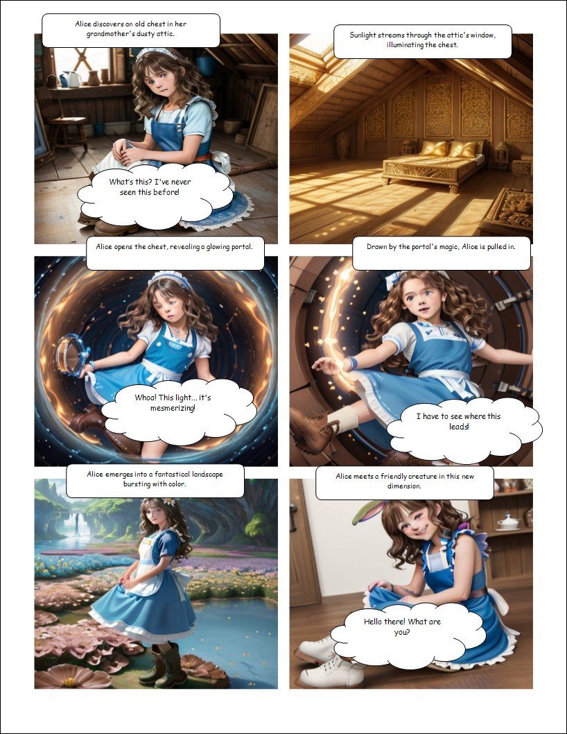 Alices Dimensional Adventure – ComiCraze